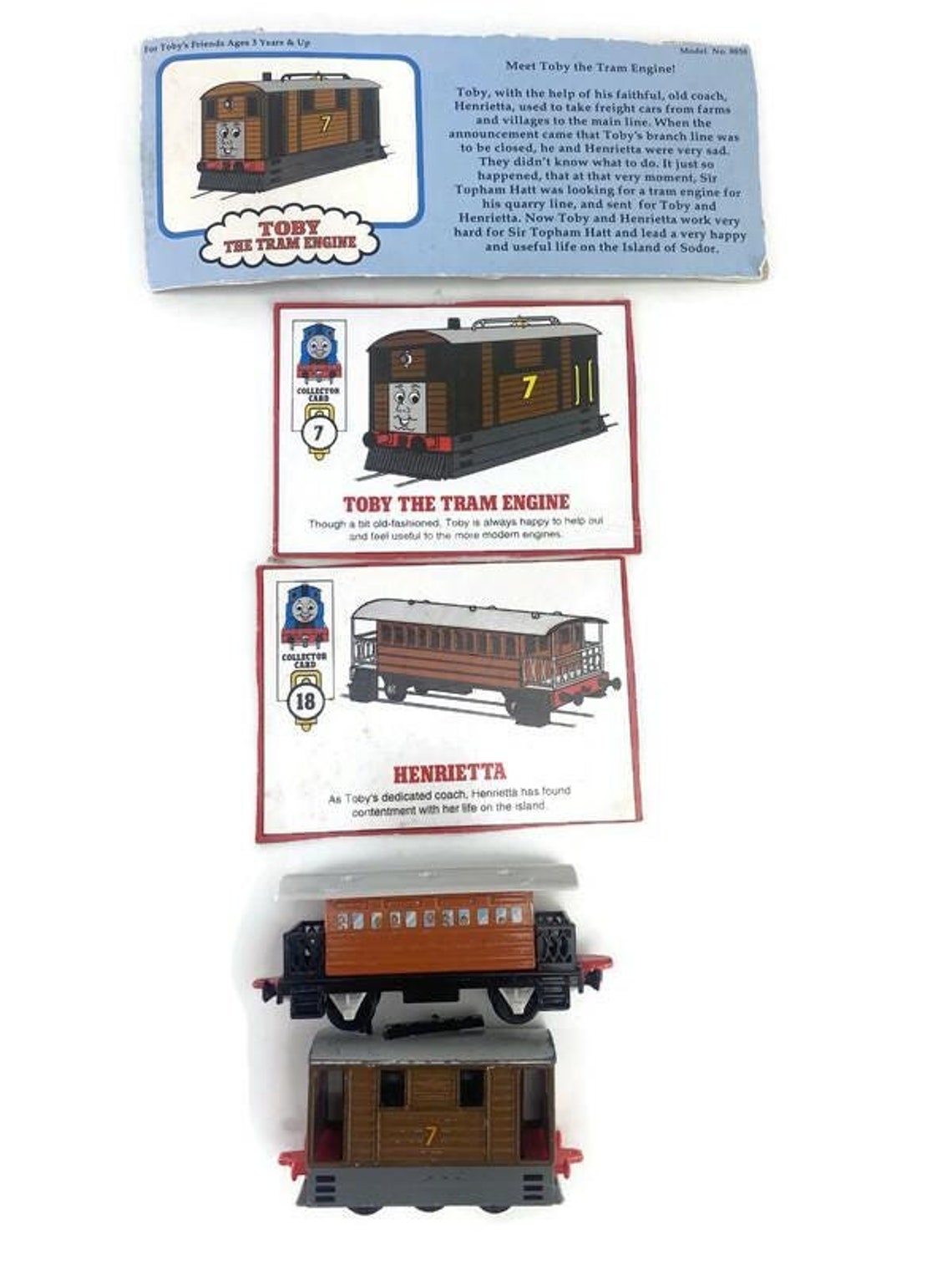 ERTL Thomas the Tank Engine and Friends Toby the Tram Engine 1012 1989 ...