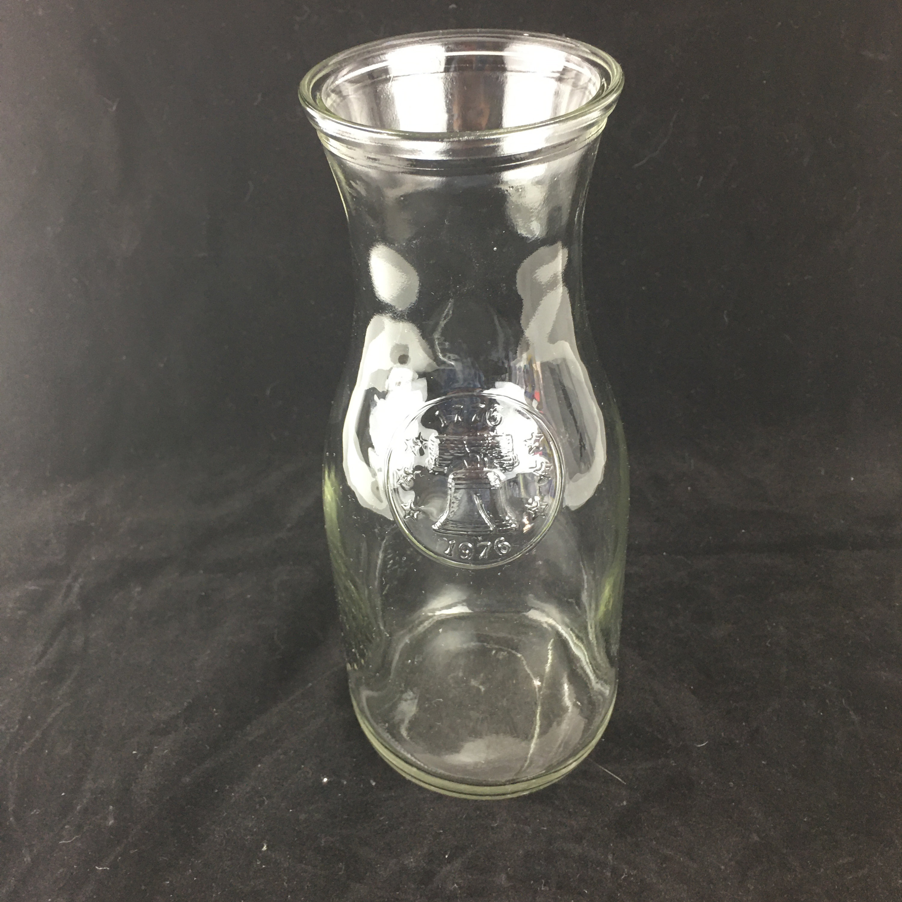 Anchor Hocking Bicentennial Quart Milk Bottle 1776-1976 Liberty Bell ...