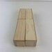 Small Unfinished Wood Angled Corner Platform Pieces 5" Set of 4 ...