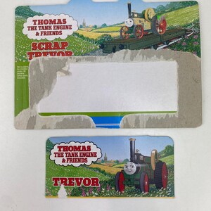 ERTL Thomas the Train Scrap Trevor Saved From Scrap Flatbed Trailer ...