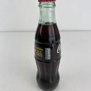 Coca-cola Coke Bottle Congratulations Class of 2005 New 8 Oz Glass ...