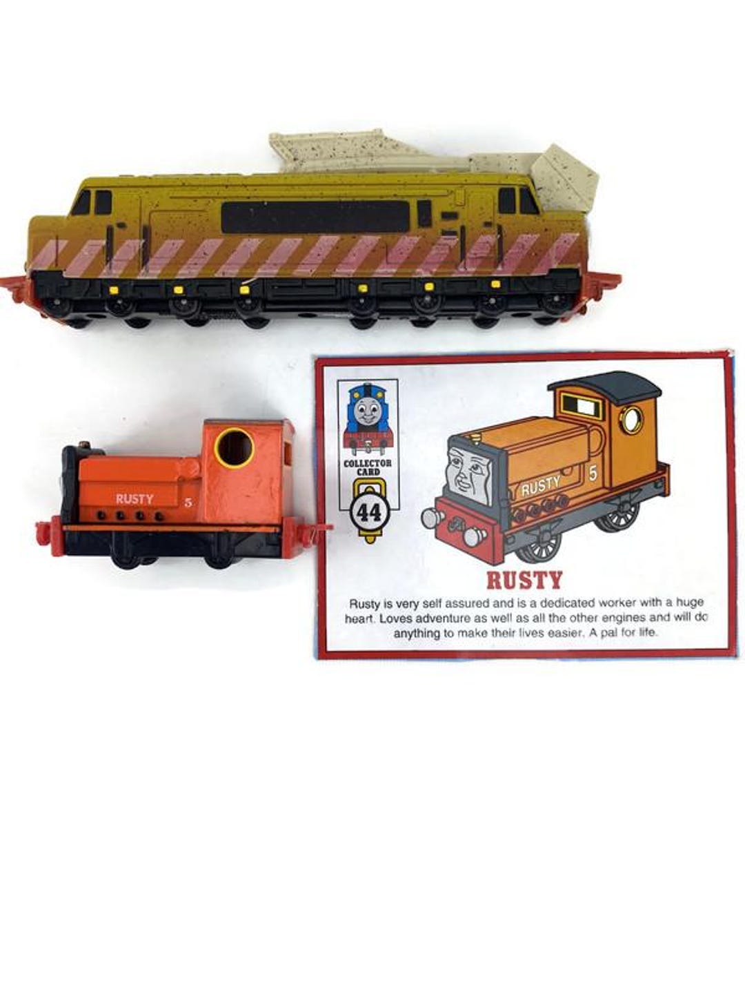 ERTL Thomas the Train and the Magic Railroad Diesel 10 34328 & Rusty ...