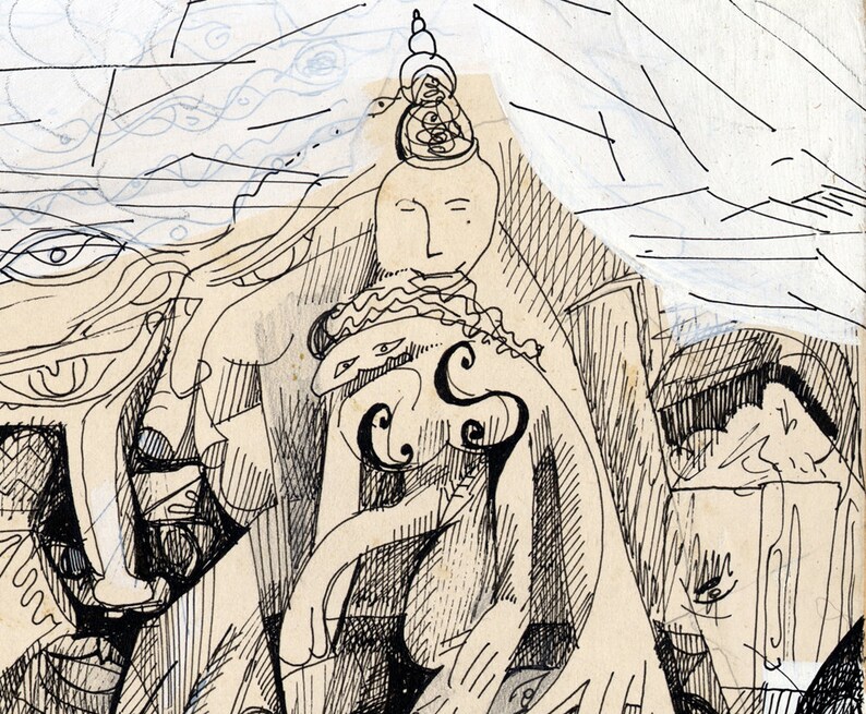 Trance Drawing in Da Bowling Alley - Etsy