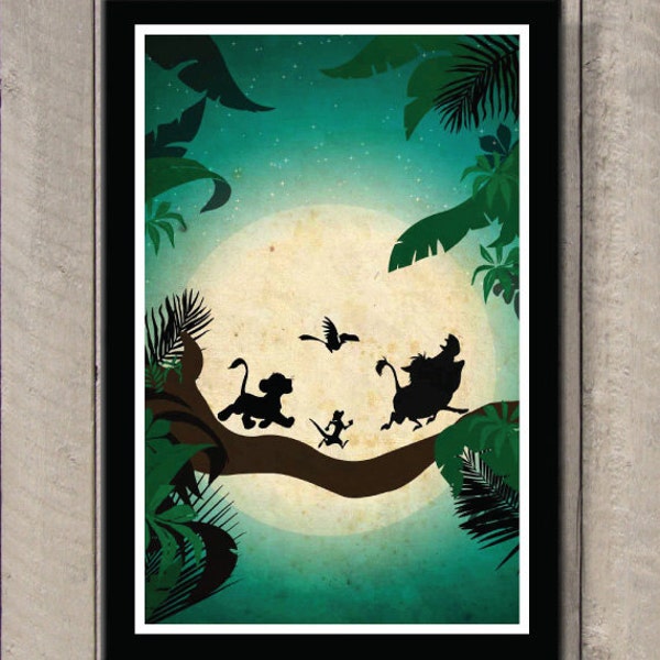 Lion King Poster - Etsy
