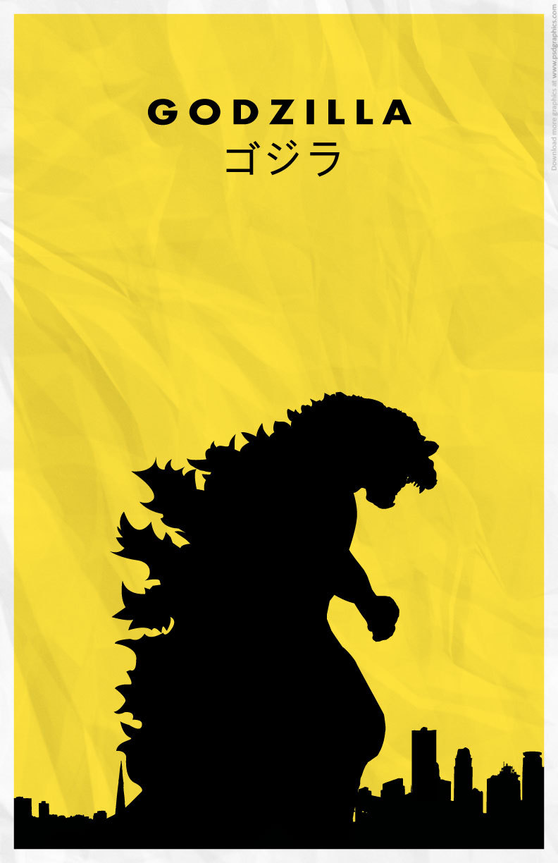 Godzilla Movie Poster - Etsy