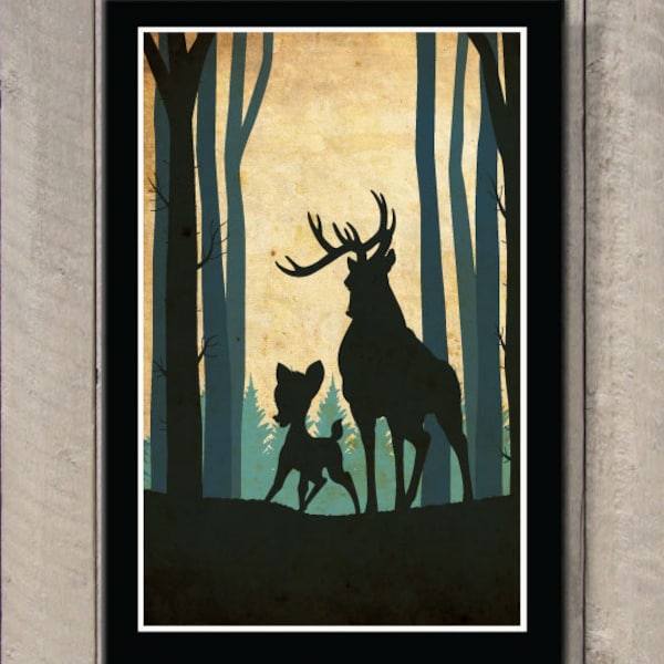 Bambi Poster - Etsy