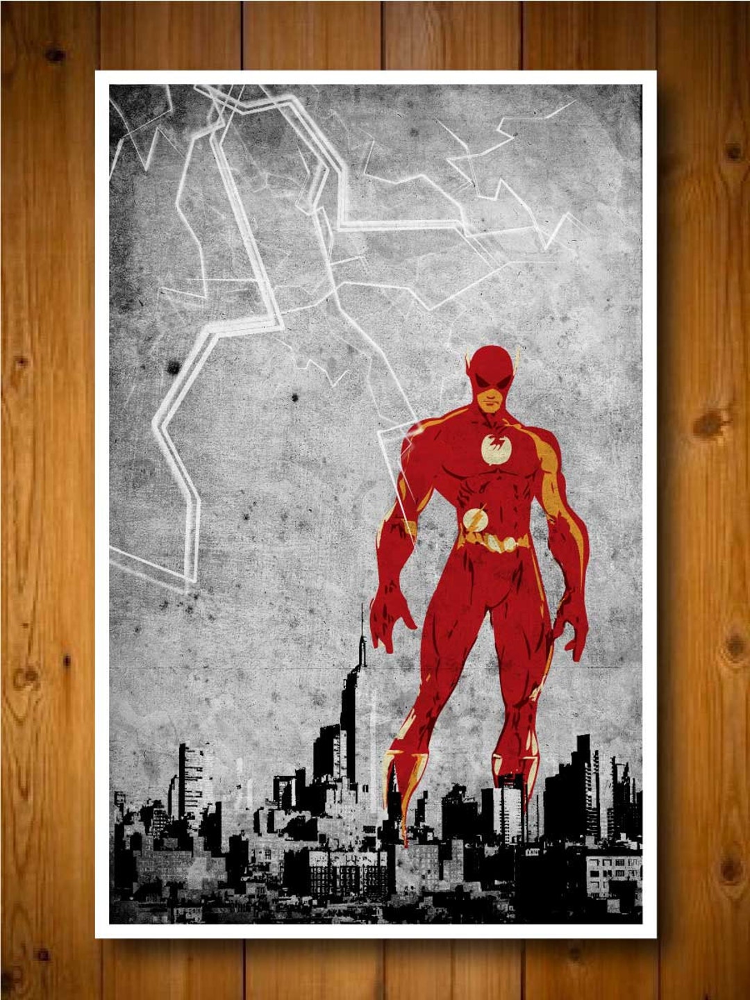 Justice League the Flash Poster - Etsy