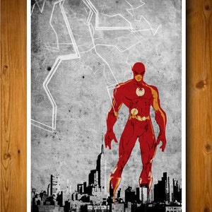 Justice League the Flash Poster - Etsy