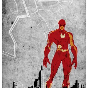 Justice League the Flash Poster - Etsy