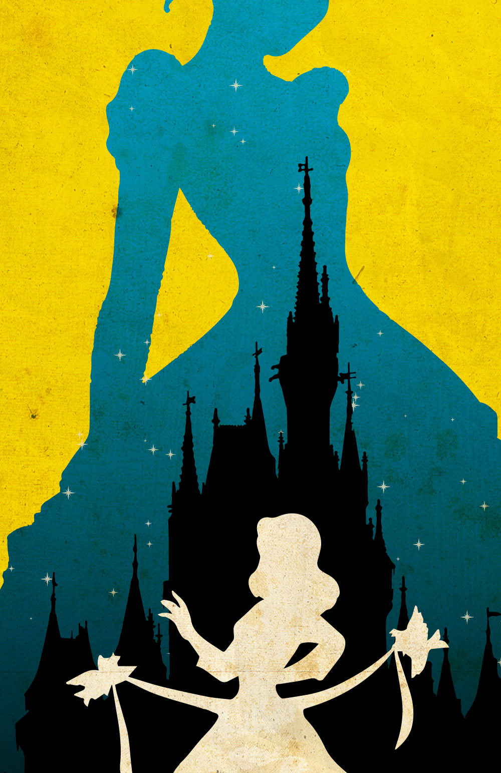 Vintage Disney Movie Poster cinderella - Etsy