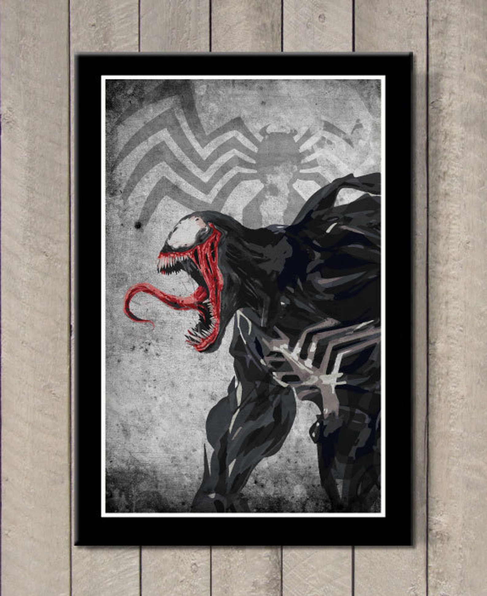 Minimalist Venom Poster - Etsy