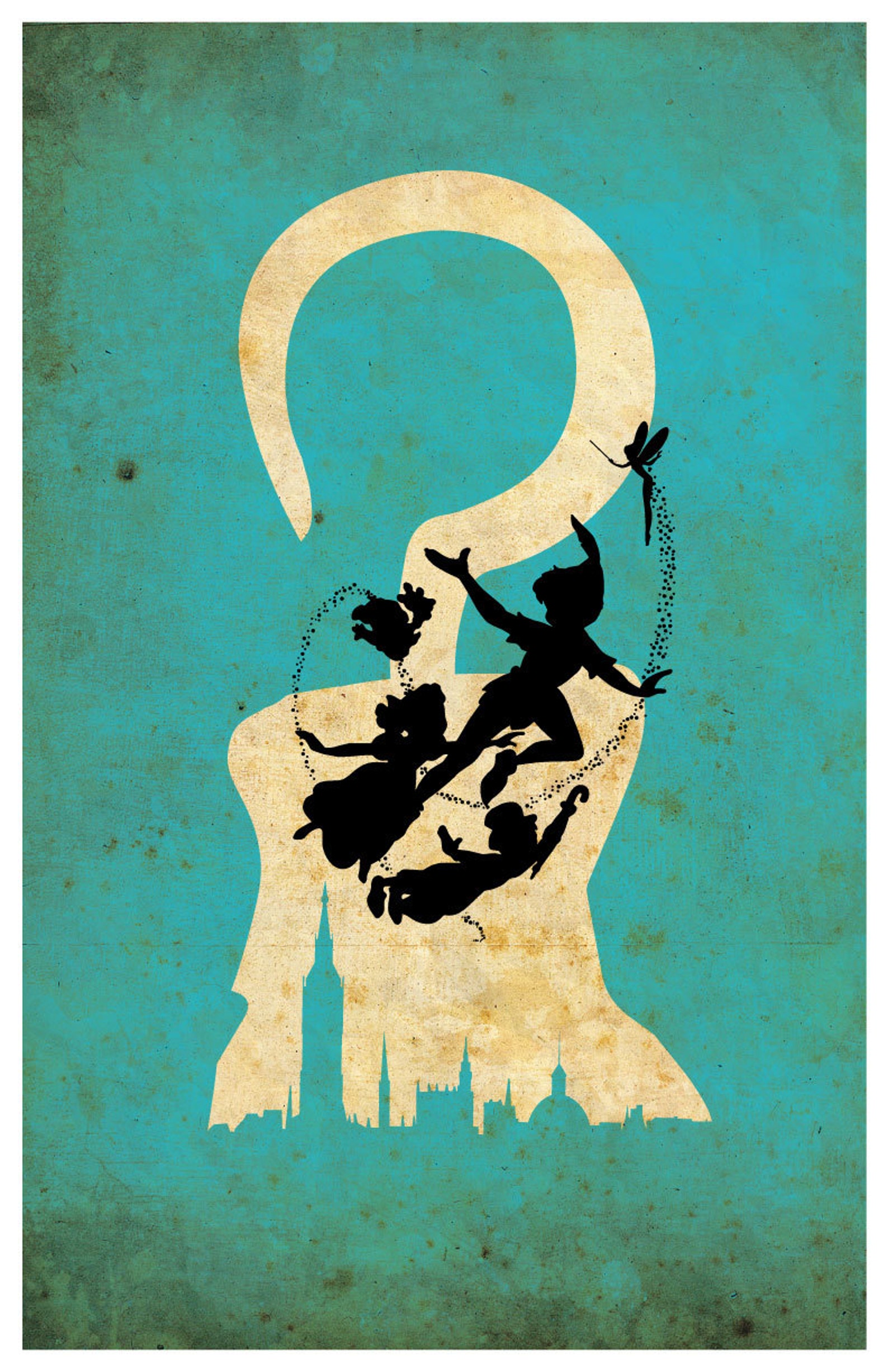 Peter Pan - Art Print / Poster - Etsy