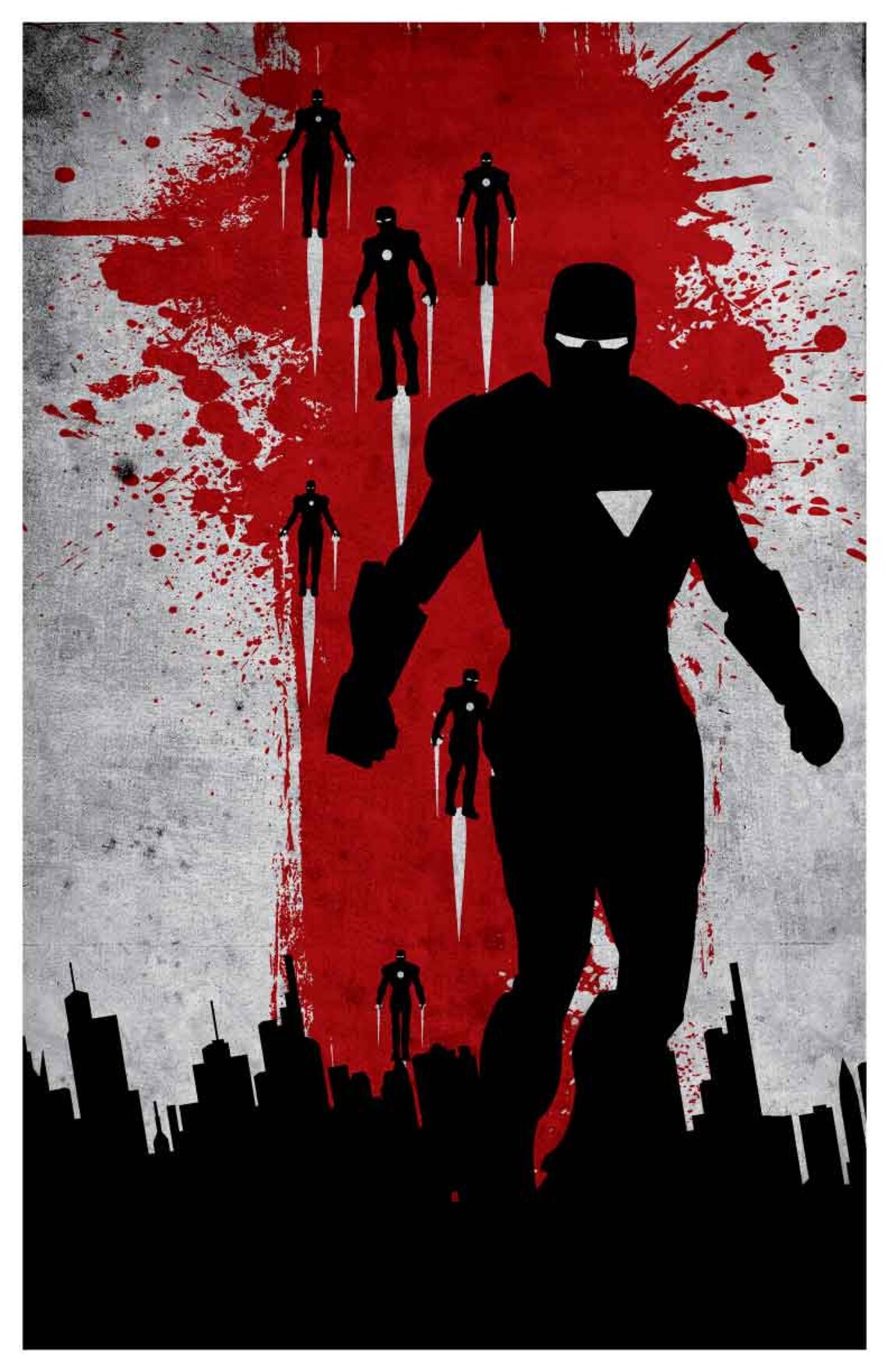 Vintage Avengers Movie Poster Set Iron Man - Etsy UK