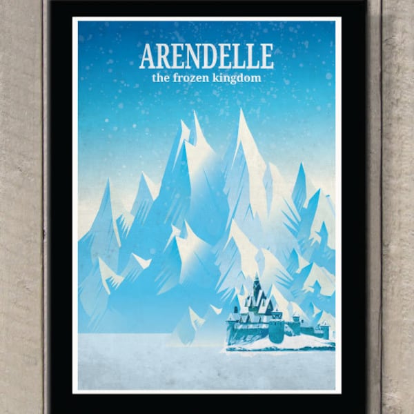 Frozen Poster - Etsy