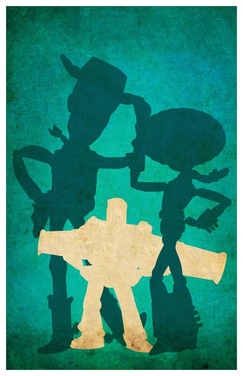 Disney Pixar Movie Poster Toys Story - Etsy