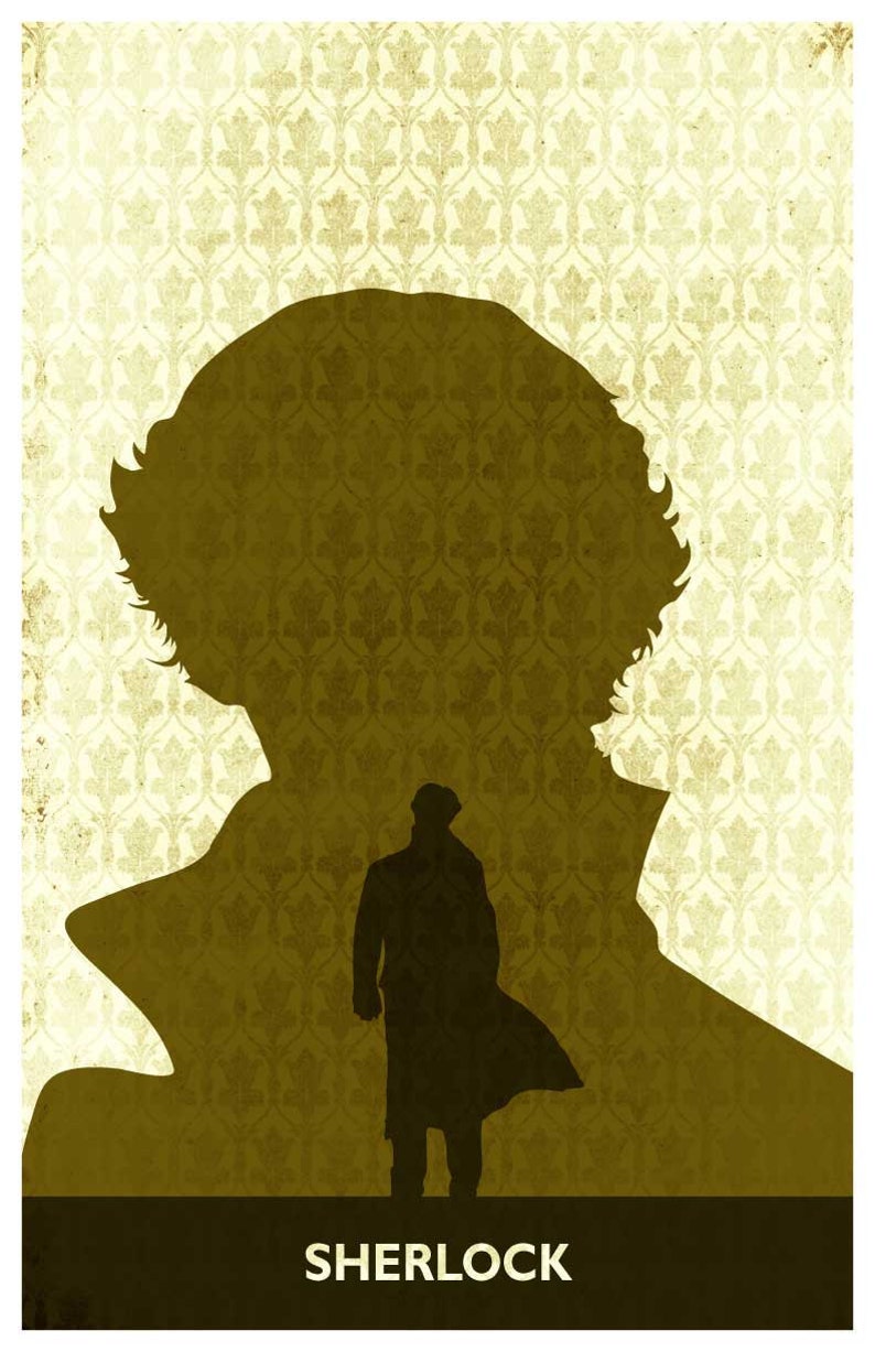 Sherlock 11X17 Print Sherlock BBC Minimalist Poster - Etsy