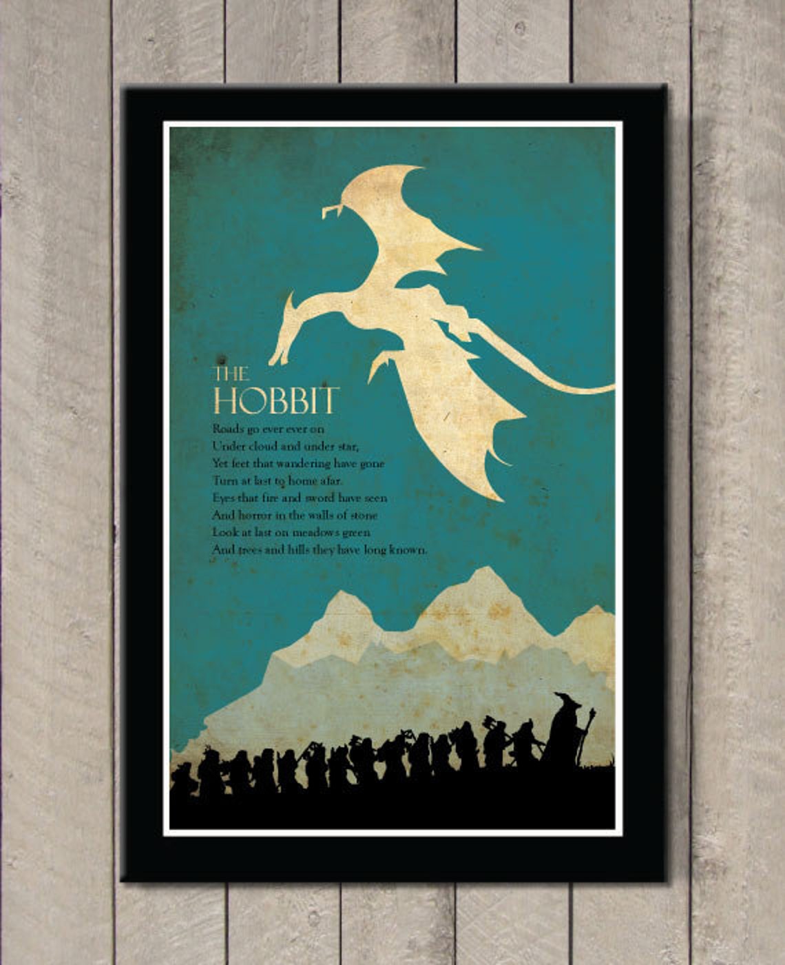 The Hobbit Poster - Etsy