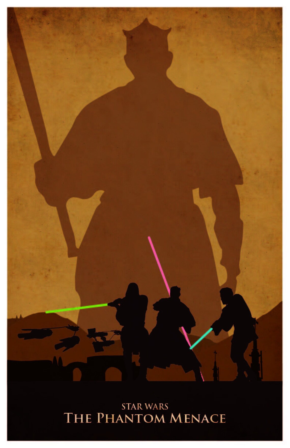 Star Wars Trilogy Poster Set Episode I Episode II Episode | Etsy