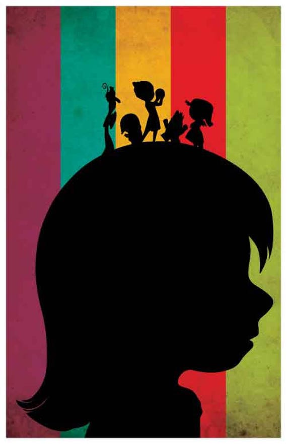 Disney Pixar Inside Out Poster
