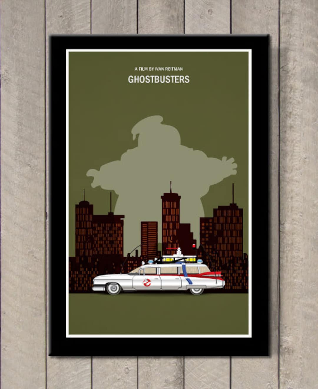 Ghostbusters Movie Poster - Etsy