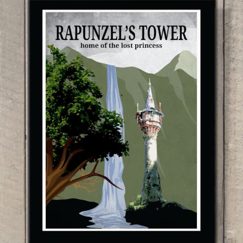 Tangled Poster - Etsy