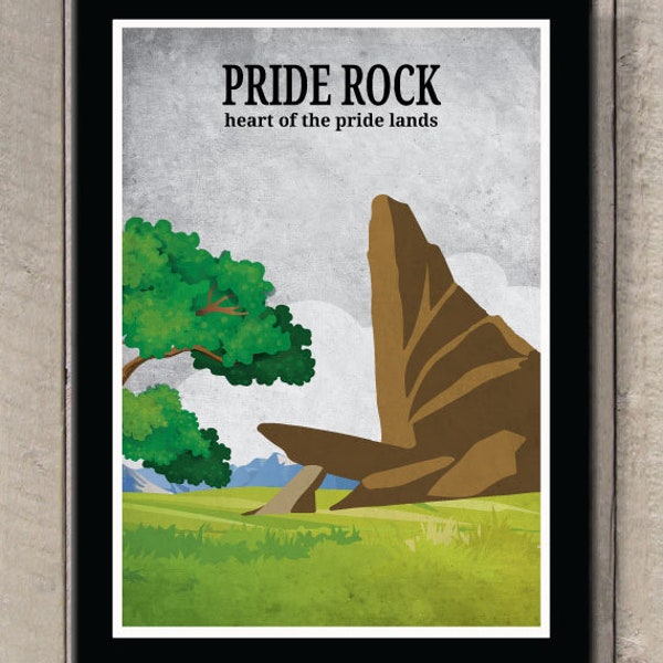 Pride Rock - Etsy