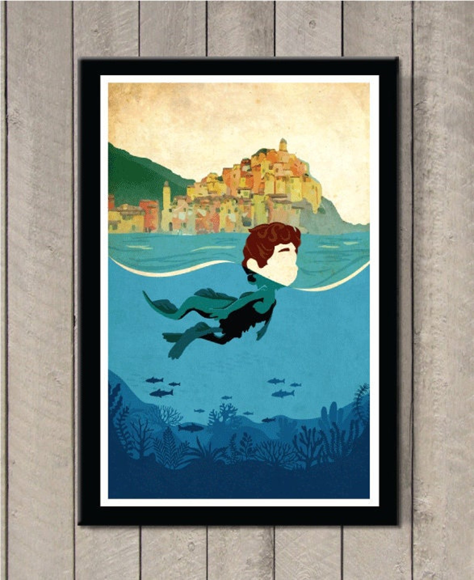 Disney Movie Poster LUCA | Etsy