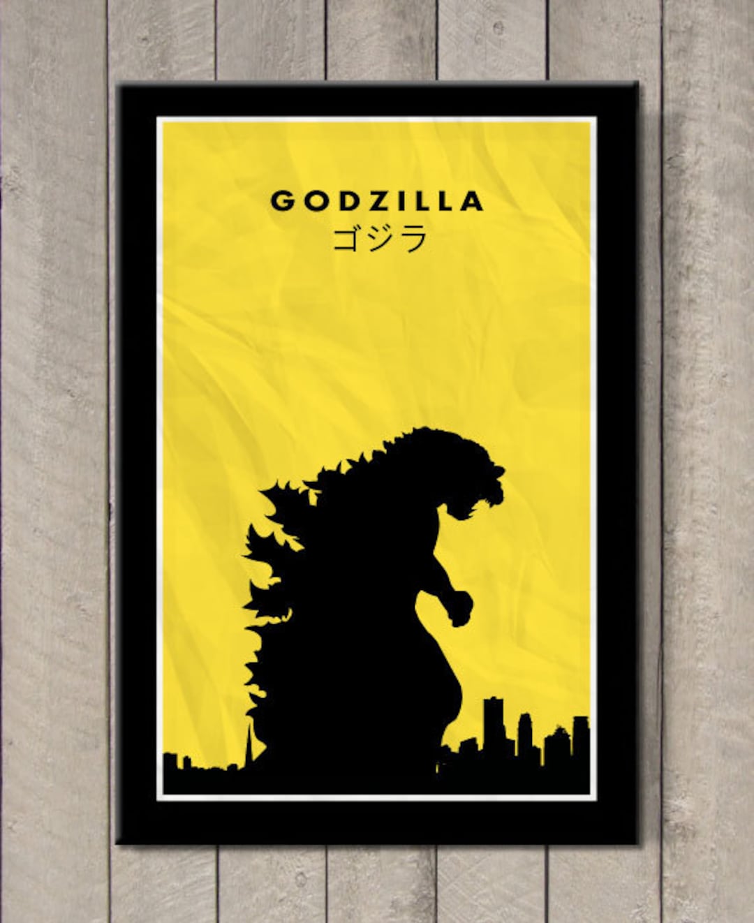 Godzilla Movie Poster - Etsy