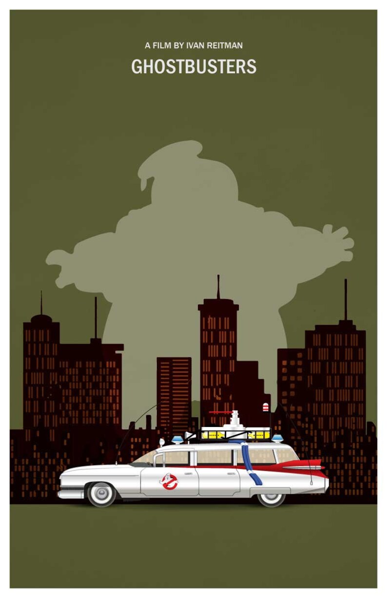 Ghostbusters Movie Poster - Etsy
