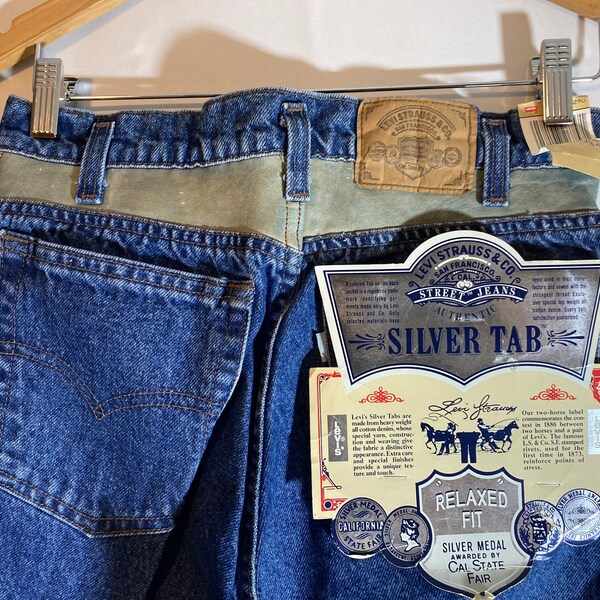 Levis Silver Tab Jeans - Etsy