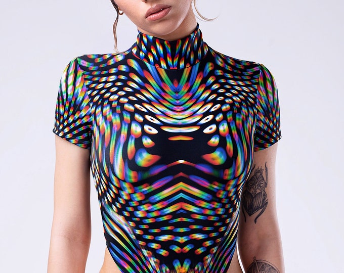 Rave Bodysuit, Backless Bodysuit for Women, Thong Bodysuit Women ...