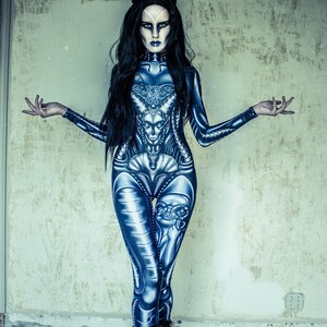 Women's Halloween Bodysuit, Alien Costume Women, Halloween Costume ...