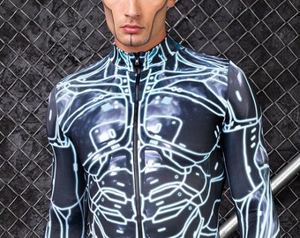 Cyber Costume Men - Etsy