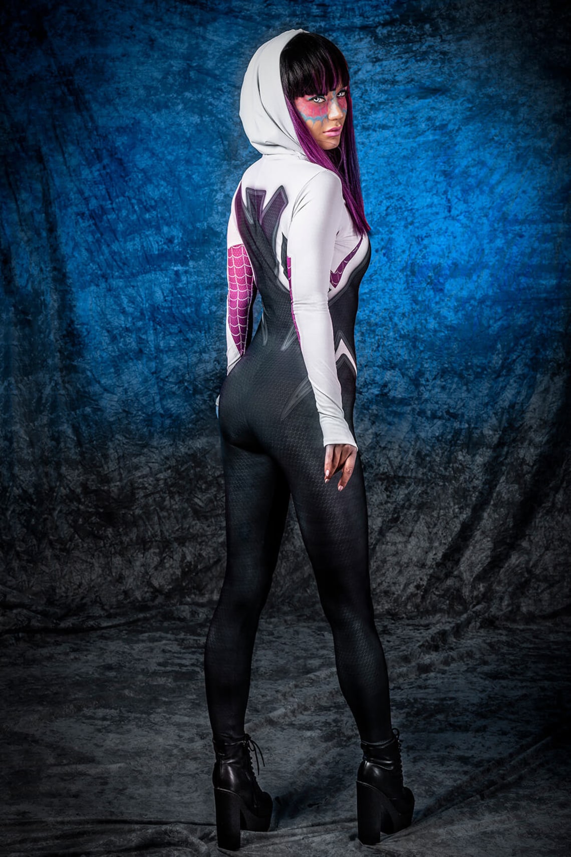 Spider Gwen Costume Spider Women Costume Gwen Stacy Costume - Etsy