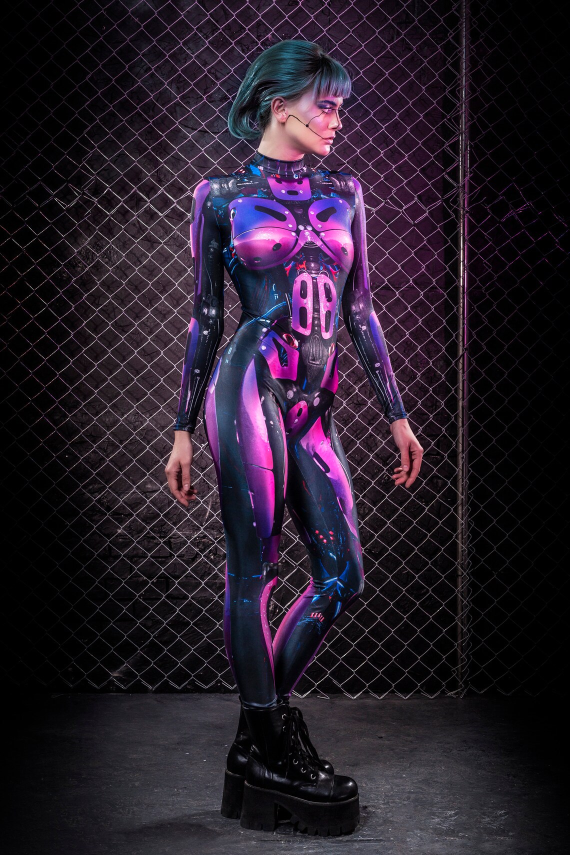 Cyborg Costume Costumes For Women Halloween Costumes For Etsy