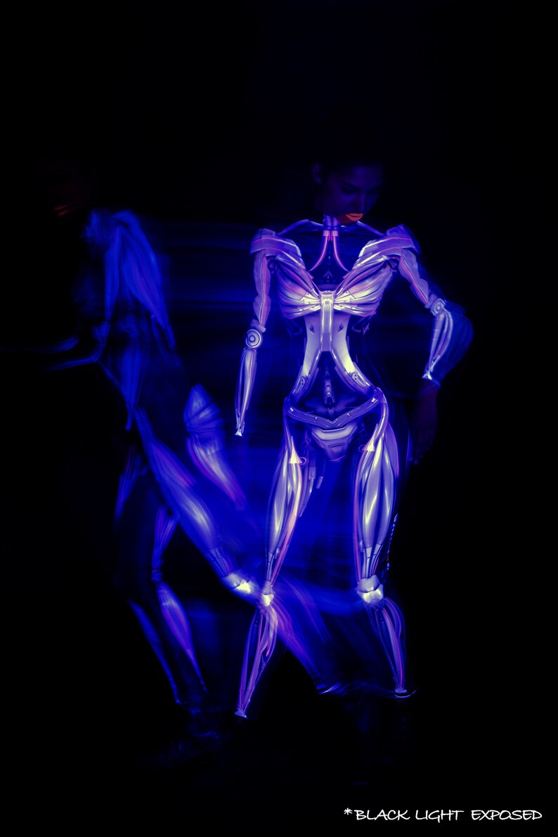 Cyborg Costume Cosplay Costume Women Cyberpunk Costume - Etsy