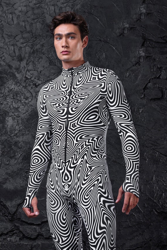 Rave Bodysuit Man Male Bodysuit Bodysuit Costume Rave - Etsy
