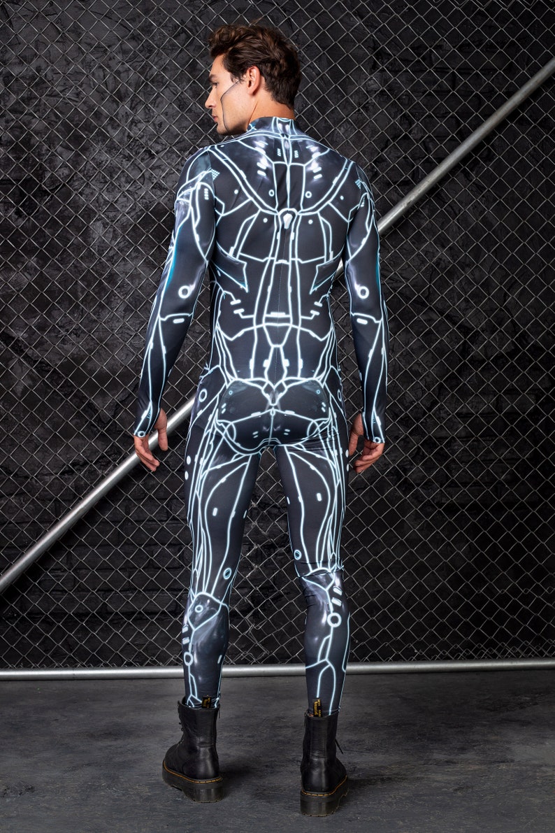 Robot Costume Cyber Costume Men Halloween Costumes for Men - Etsy