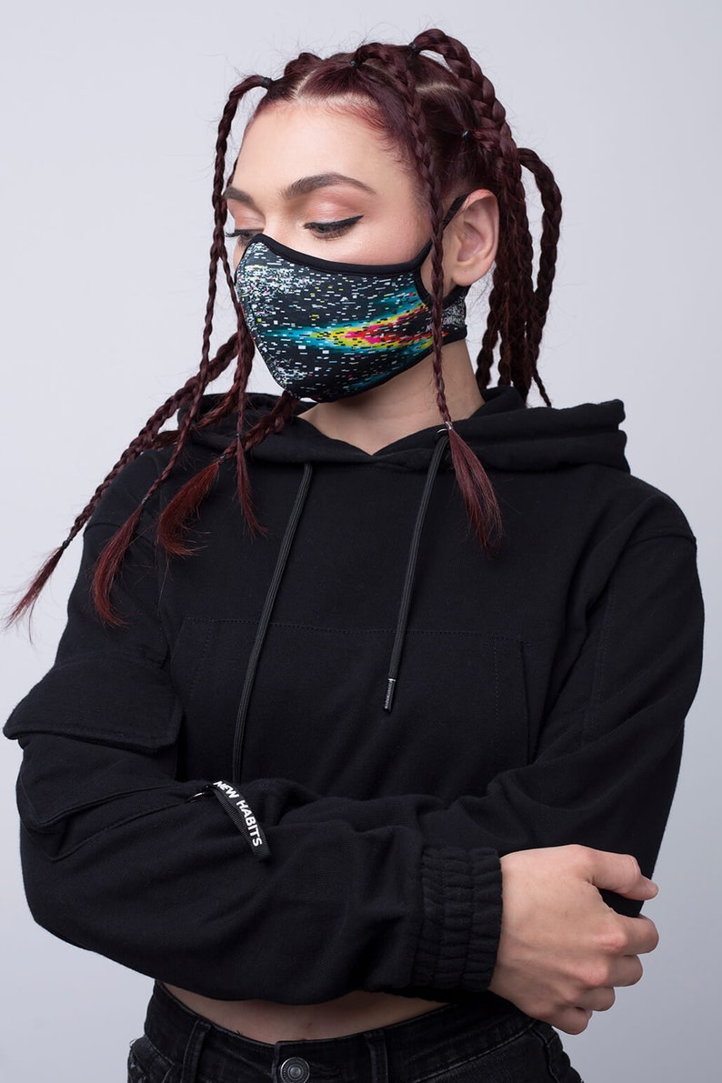 Fashion Face Mask for Women Cool Face Mask Designer Face | Etsy