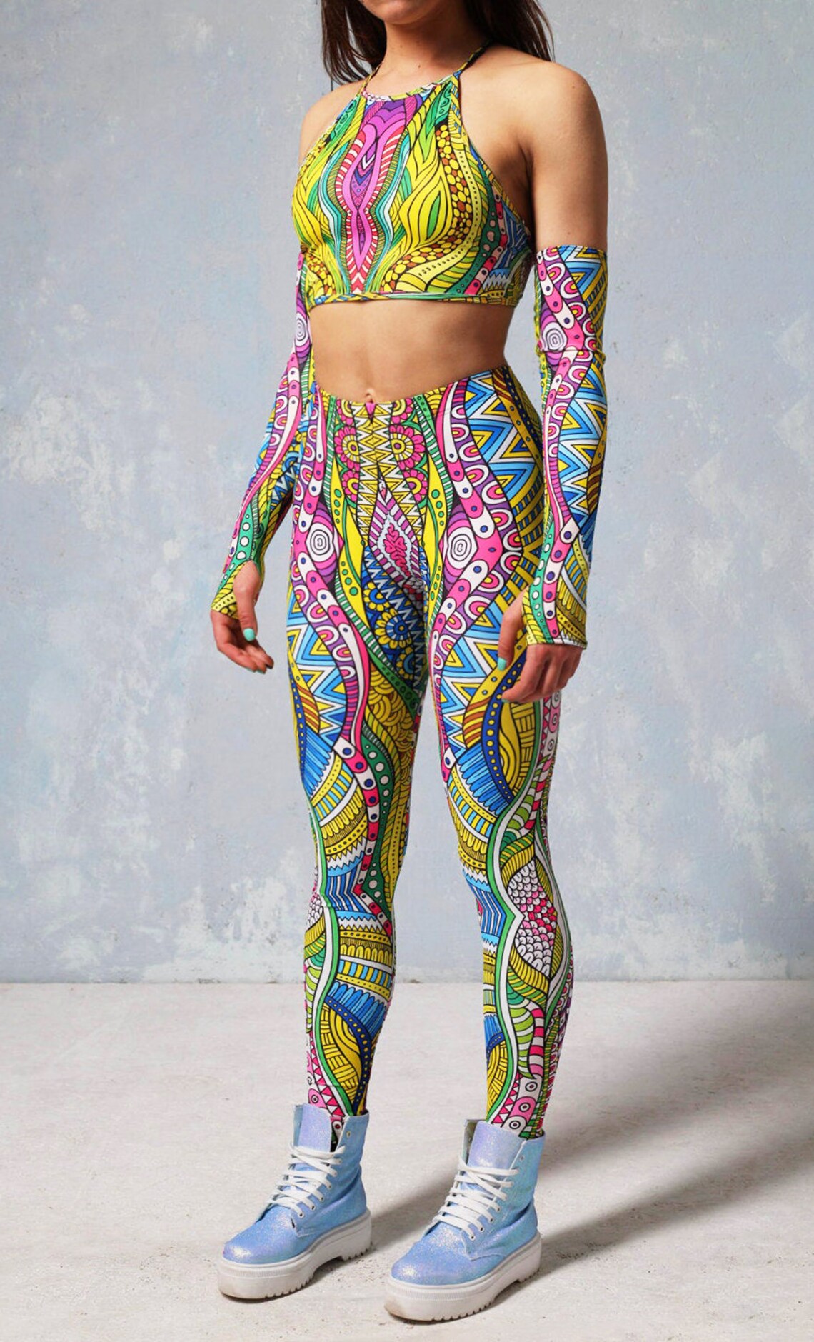 Tribal Rave Set Sexy Festival Outfit Burning Man Wear - Etsy