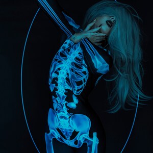 Skeleton Costume, Skeleton Bodysuit, Skeleton Costume Women, Costumes ...