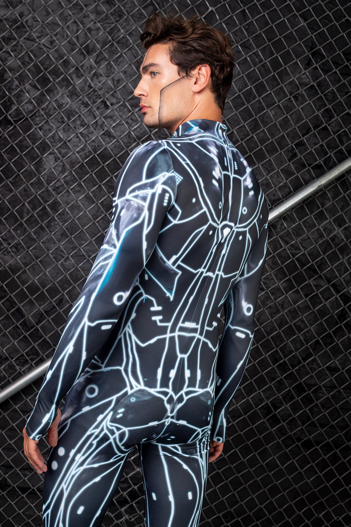 Robot Costume Cyber Costume Men Halloween Costumes for Men - Etsy