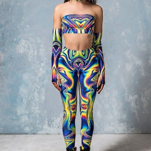 Psychedelic Clothing, Psychedelic Leggings, Trippy Leggings ...