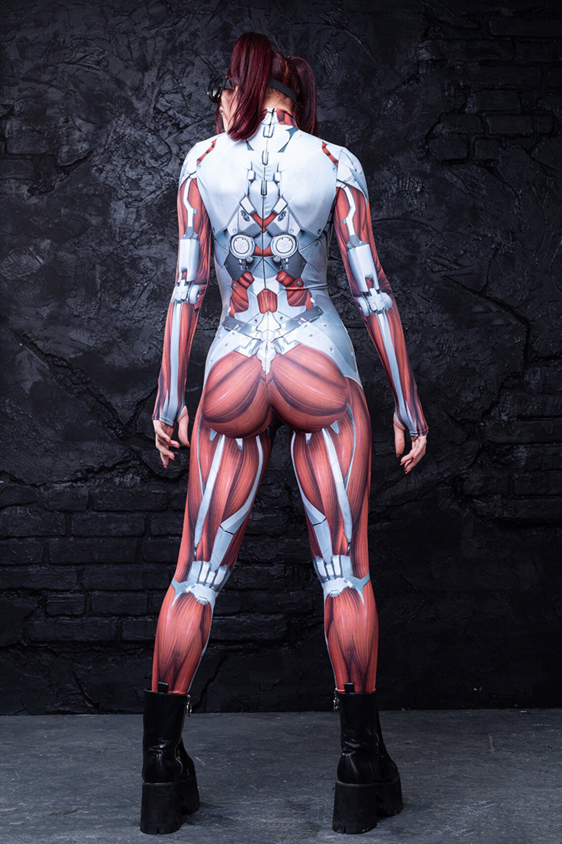 Cyborg Costume Women Robot Costume Sexy Cosplay Costume Etsy