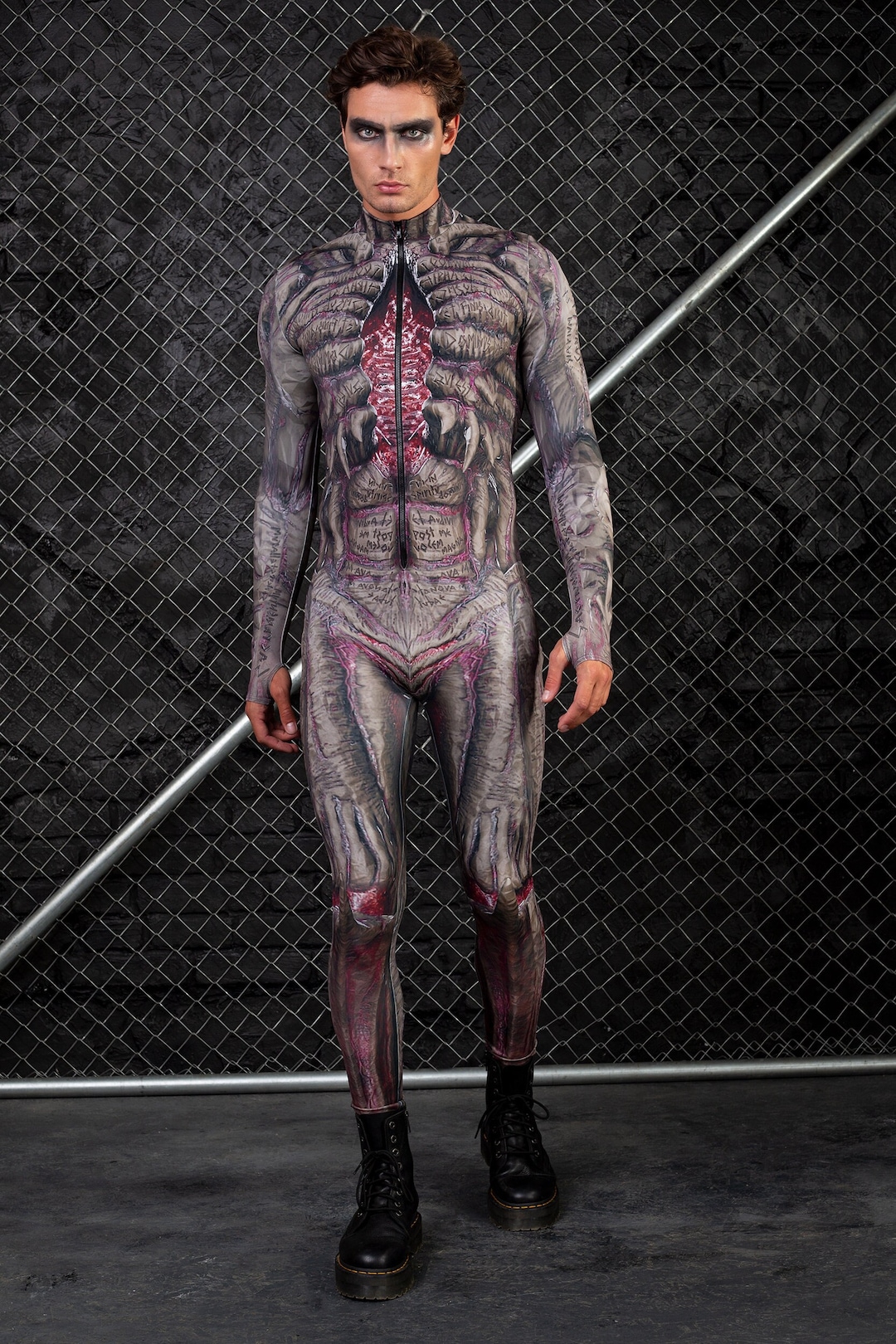 Zombie Costume Men, Halloween Costumes for Men, Alien Costume, Mens ...