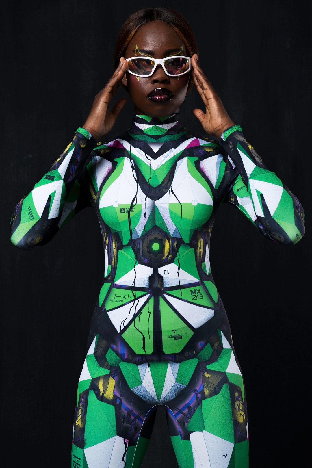 Robot Costume Cyberpunk Halloween Costume Sci-fi Costume - Etsy