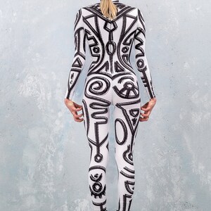 Psychedelic Bodysuit, Rave Bodysuit, Psychedelic Clothing, Burning Man ...