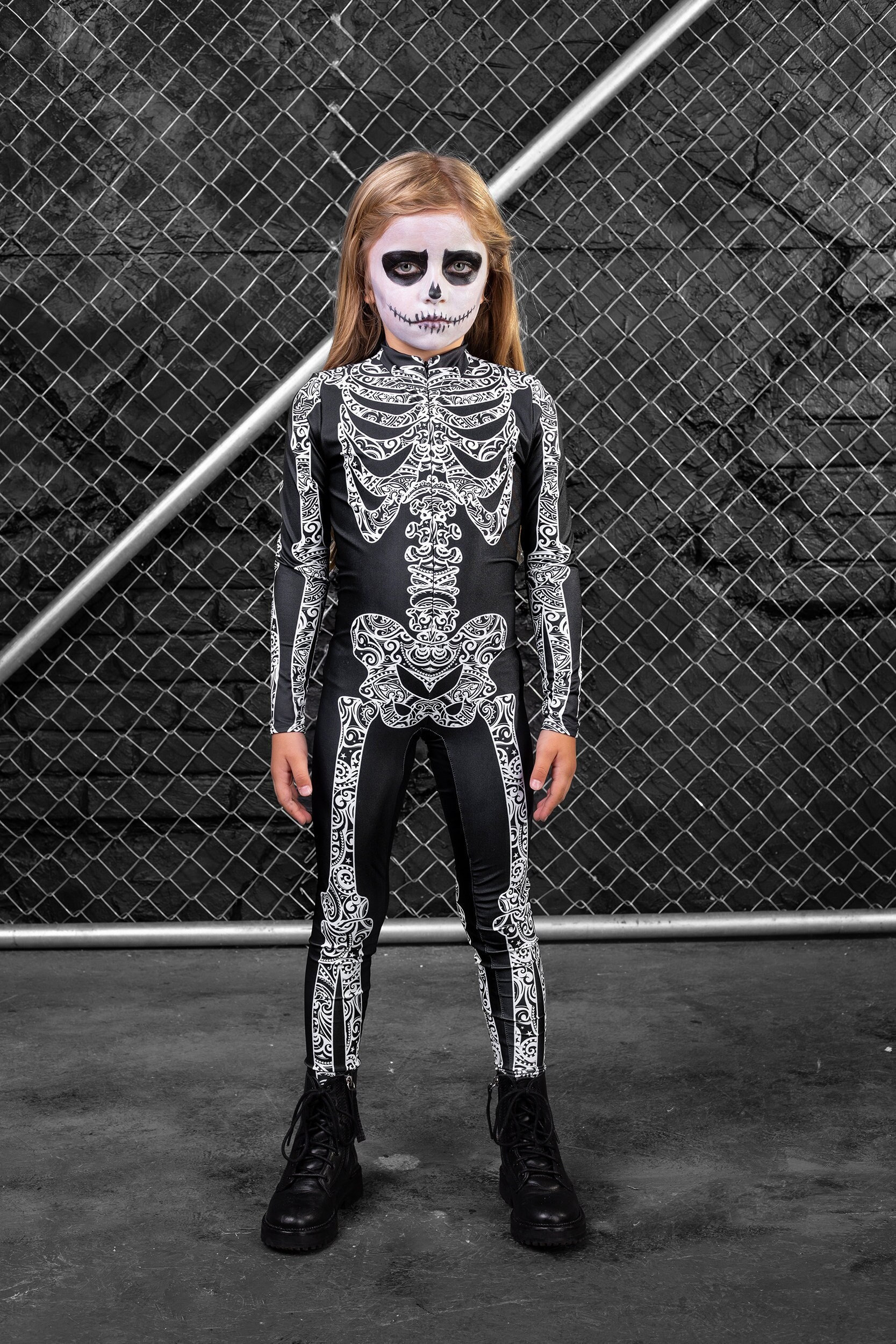 Girl Skeleton Costume