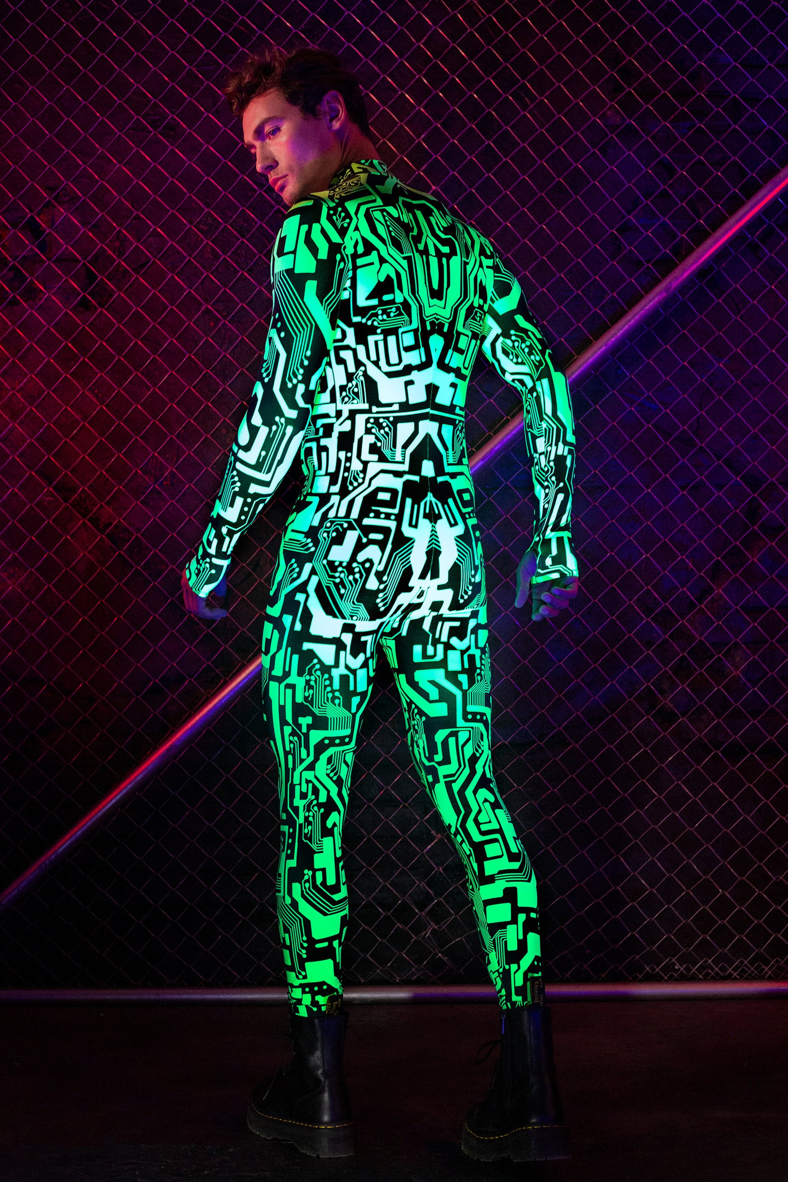 Cyber Clothing Men Futuristic Clothing Halloween Costumes - Etsy