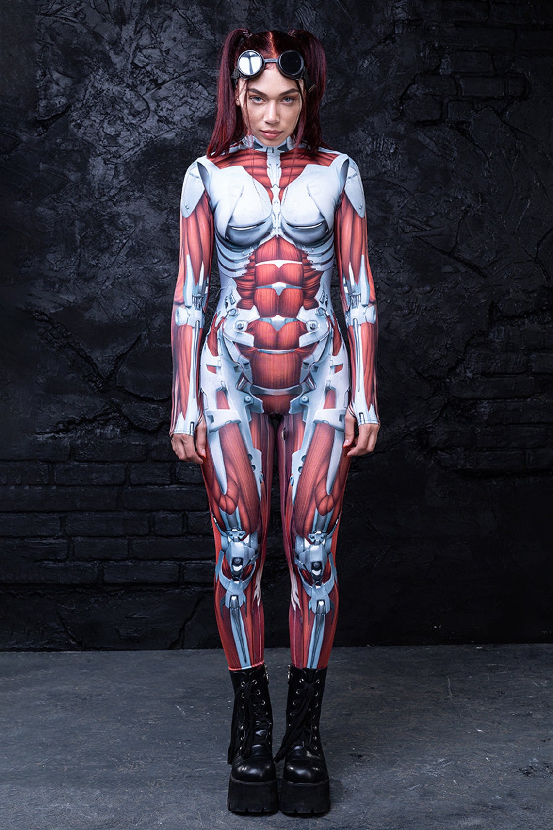 Cyborg Costume Women Robot Costume Sexy Cosplay Costume Etsy